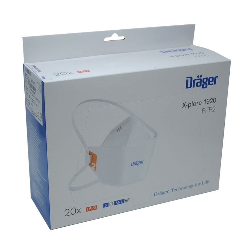 Masca de protectie respiratorie fara supapa Drager X-plore 1920 FFP2